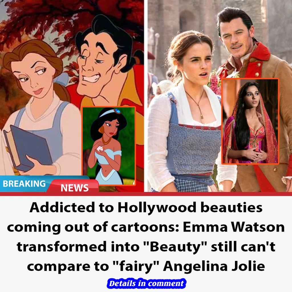Addicted to Hollywood beauties coming out of cartoons: Emma Watson ...