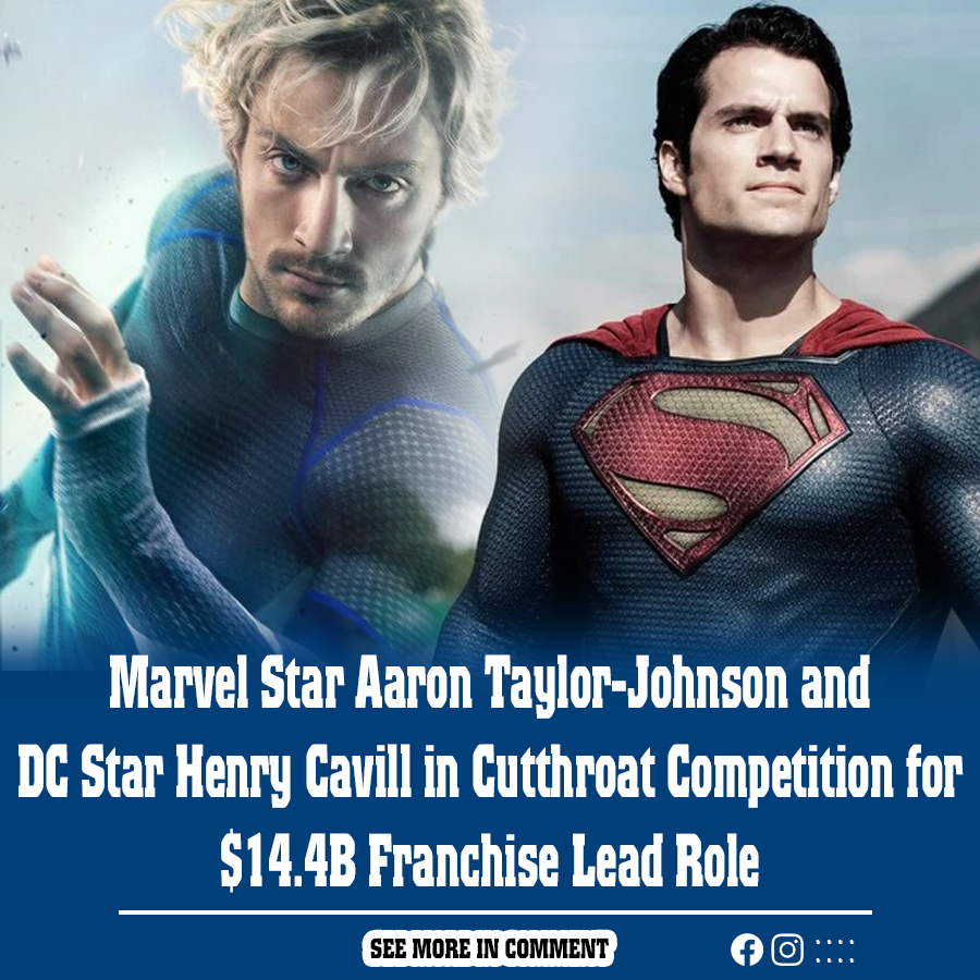 Marvel Star Aaron Taylor-Johnson and DC Star Henry Cavill in Cutthroat ...