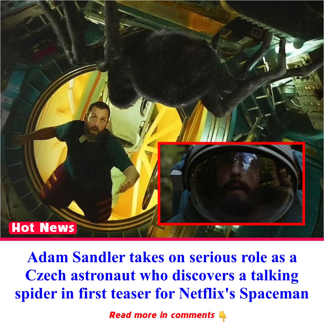 Adam Sandler takes on serious role as a Czech astronaut who discovers a ...