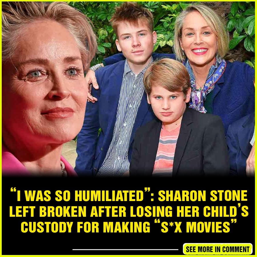 “I was so humiliated”: Sharon Stone Left Broken After Losing Her Child ...