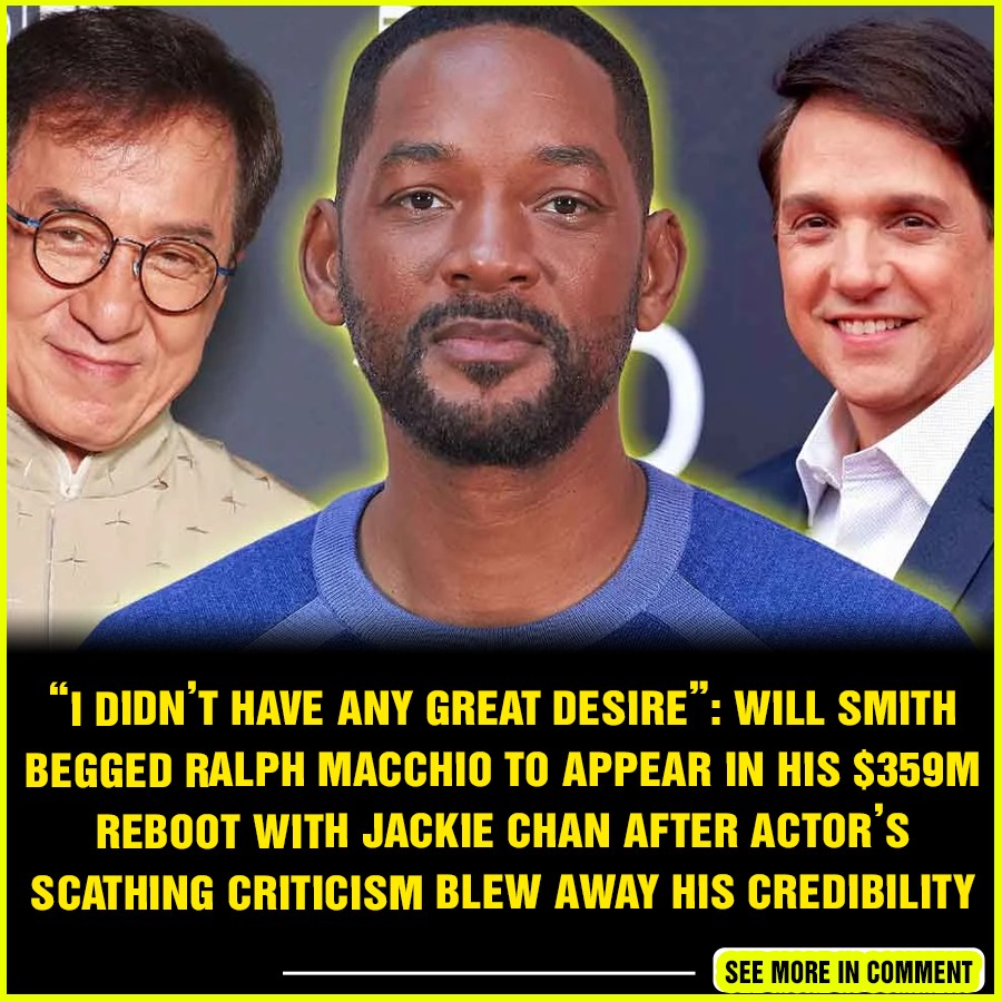 “I didn’t have any great desire”: Will Smith Begged Ralph Macchio to ...
