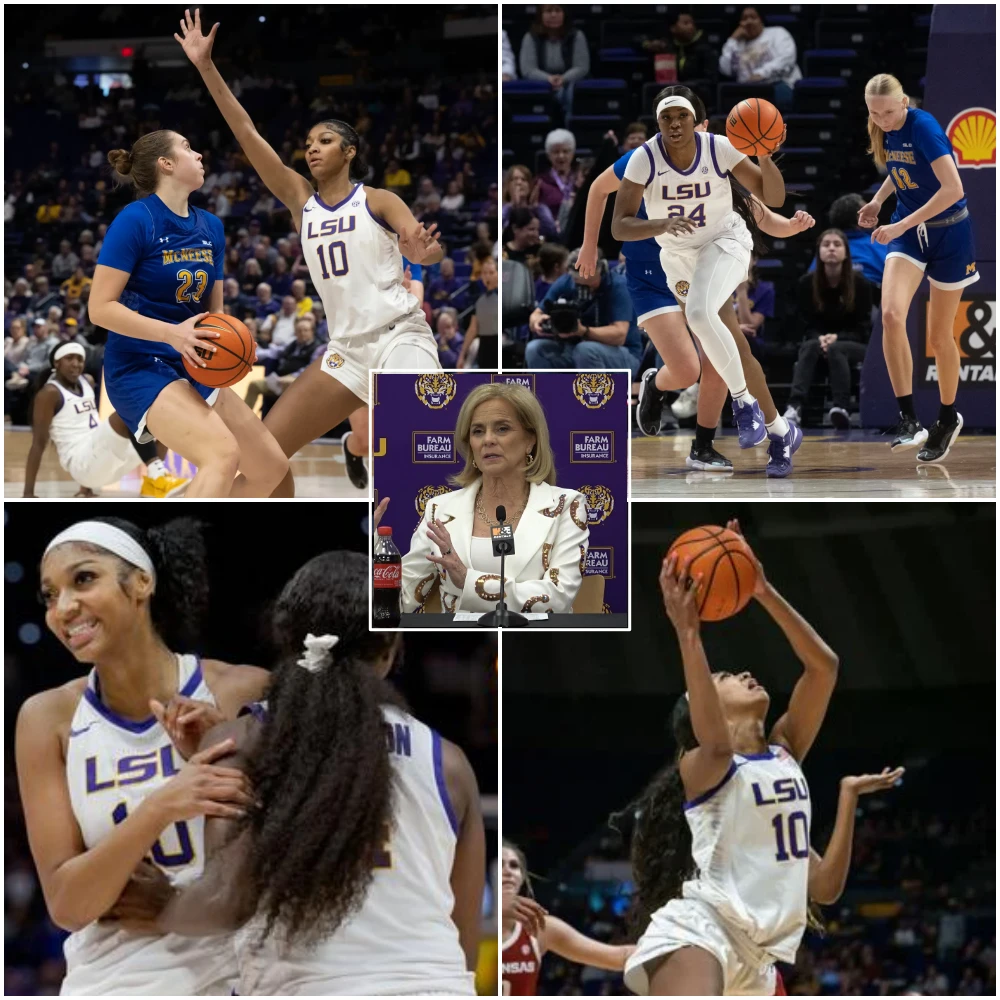 “The Beating She Takes From Angel Reese”: Kim Mulkey Talks LSU Star ...
