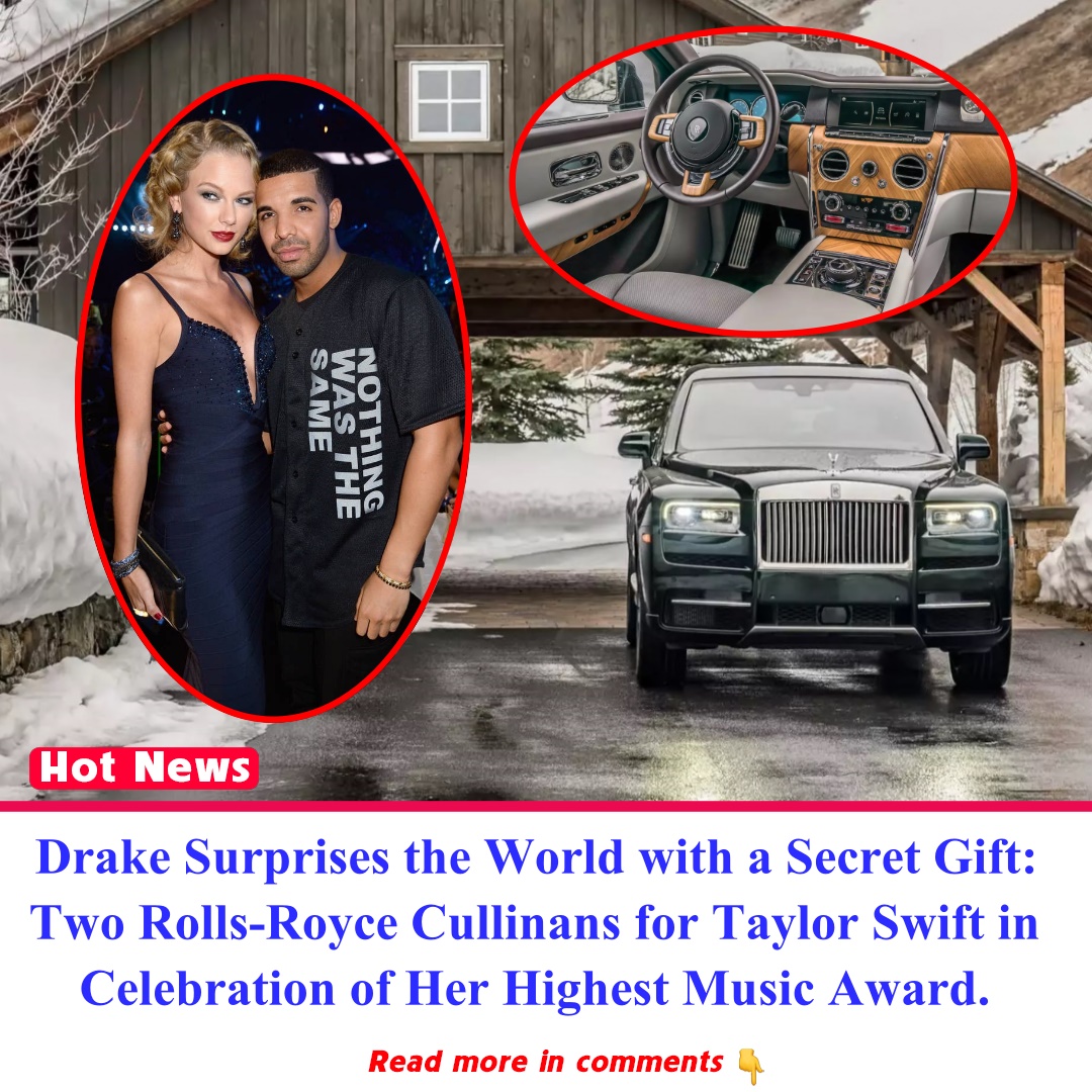 Drake Surprises the World with a Secret Gift: Two Rolls-Royce Cullinans ...