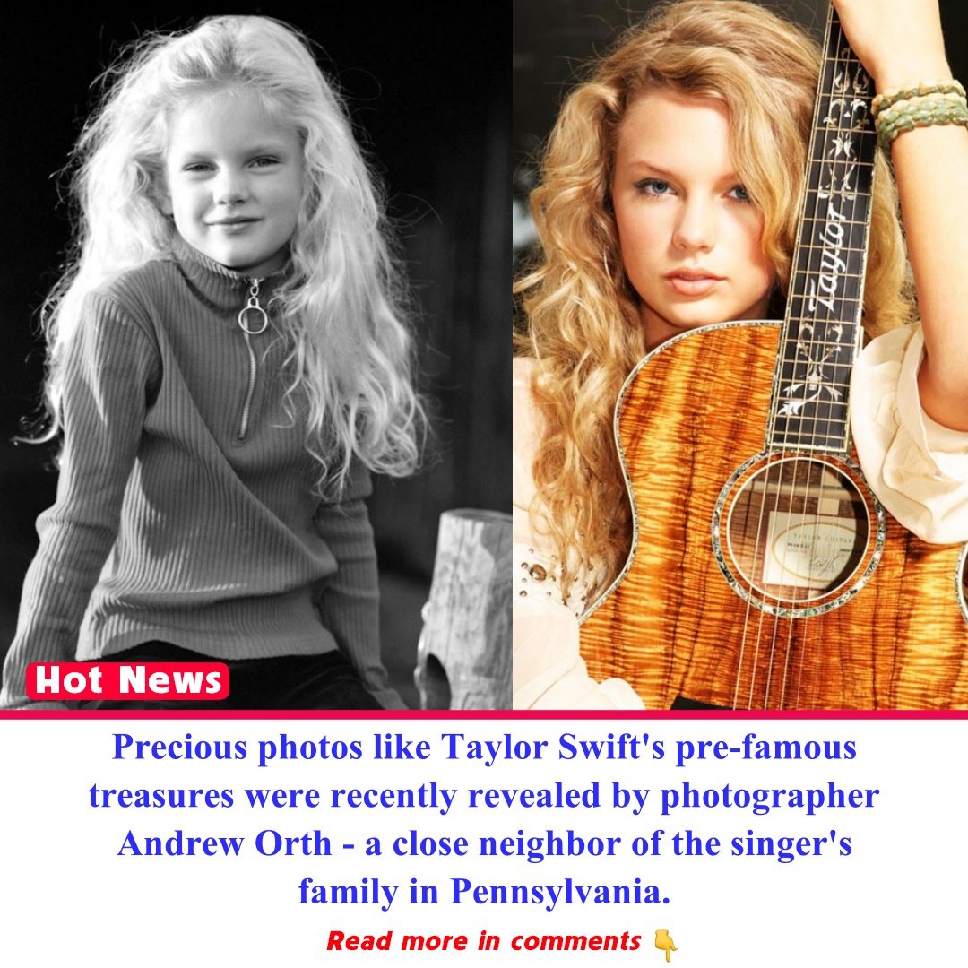 Precious photos like Taylor Swift's pre-famous treasures were recently ...