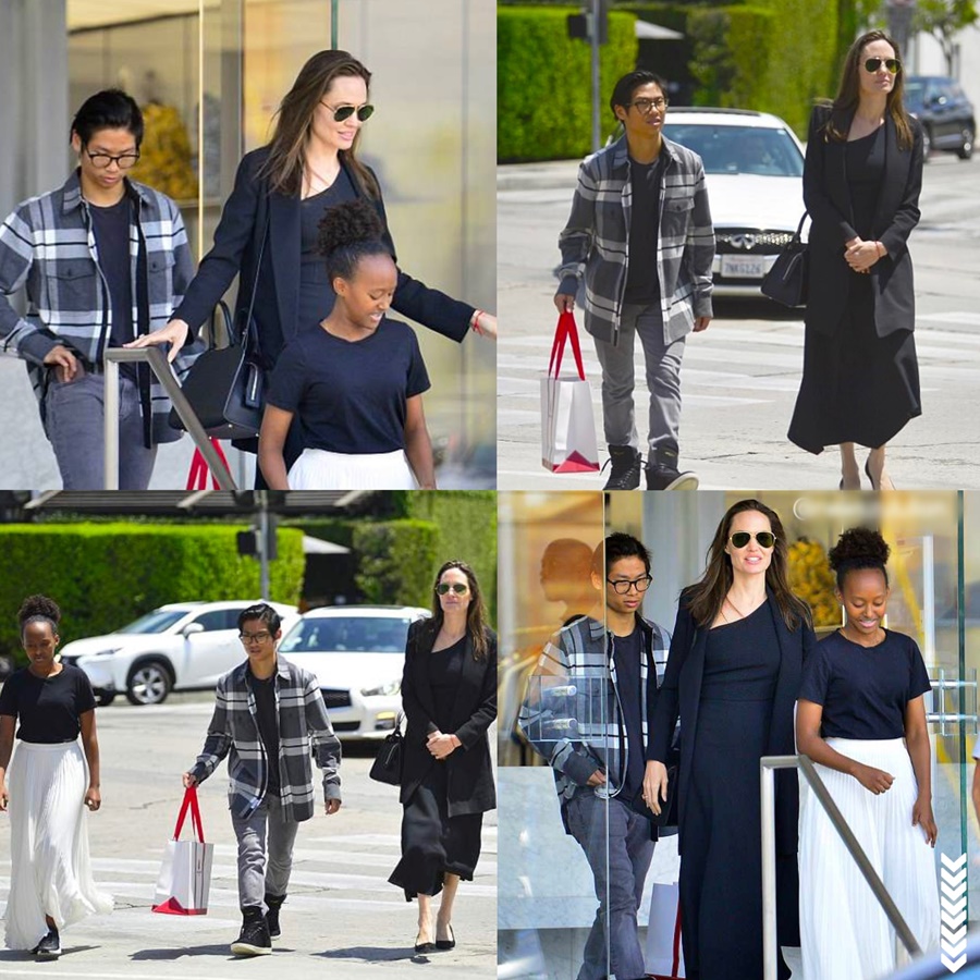 Angelina Jolie’s Promise: A Grand European Tour for Pax and Zahara ...