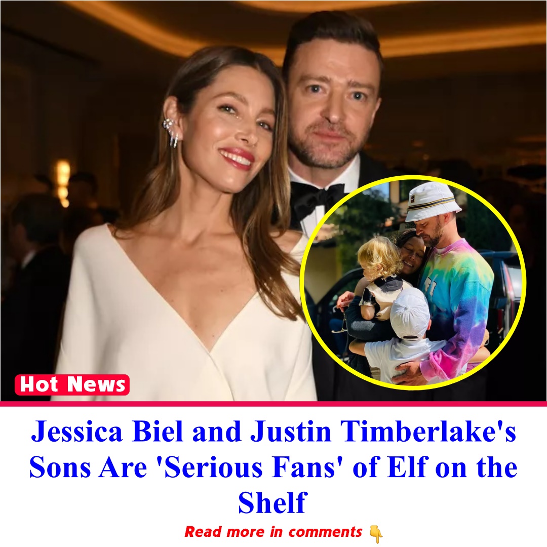 Jessica Biel and Justin Timberlake's Sons Are 'Serious Fans' of Elf on the Shelf - News
