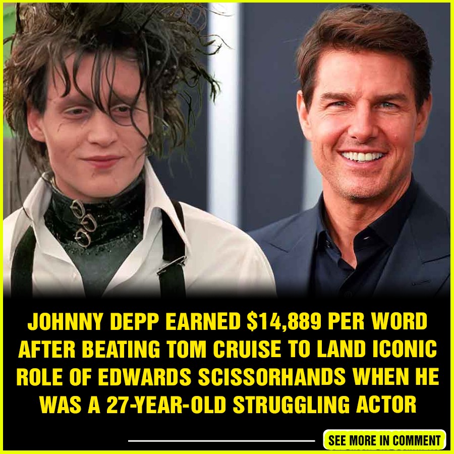 Johnny Depp Earned $14,889 Per Word After Beating Tom Cruise to Land ...
