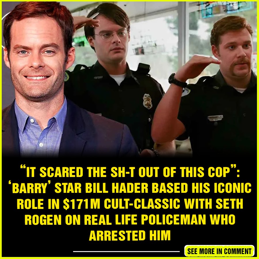 “It scared the sh-t out of this cop”: ‘Barry’ Star Bill Hader Based His ...