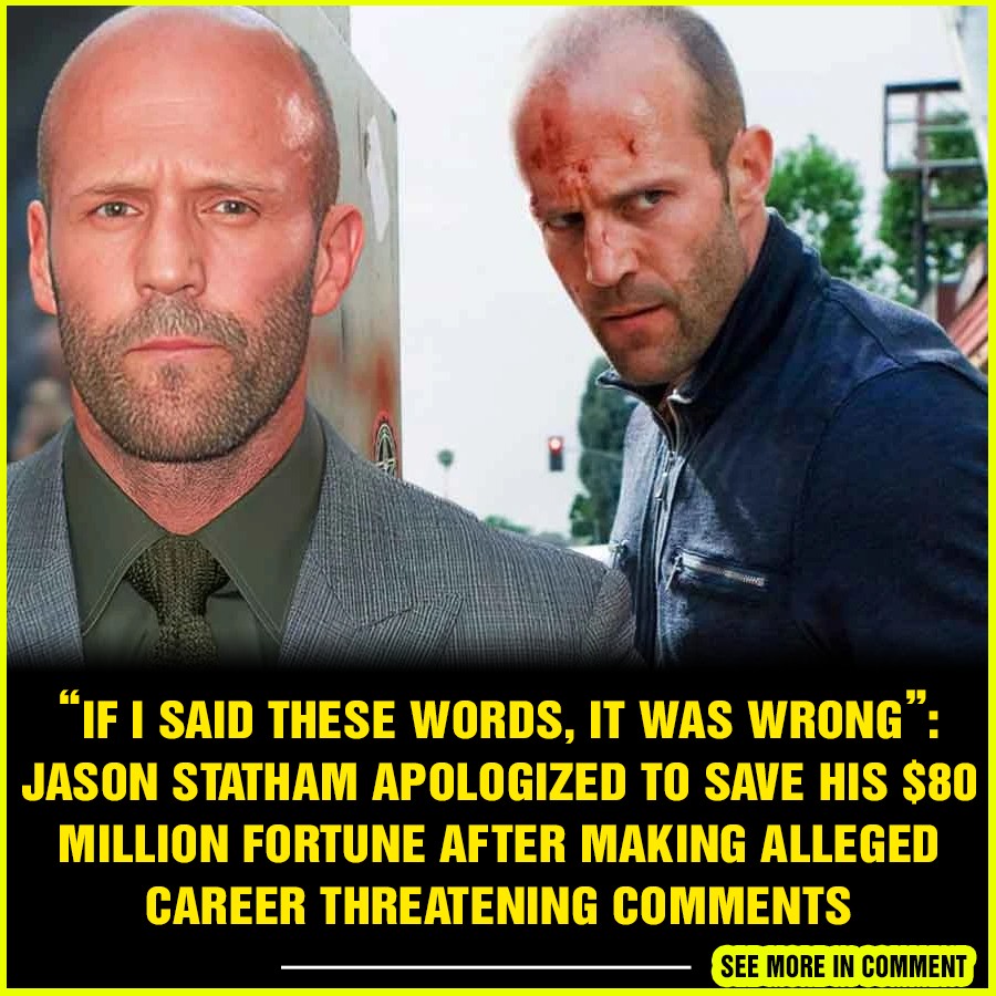 “If I said these words, it was wrong”: Jason Statham Apologized to Save ...