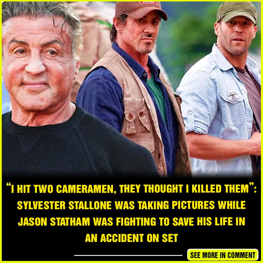 “I hit two cameramen, they thought I killed them”: Sylvester Stallone ...