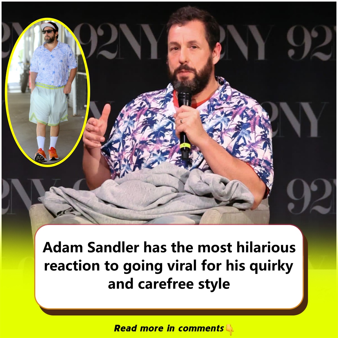 Adam Sandler has the most hilarious reaction to going viral for his ...