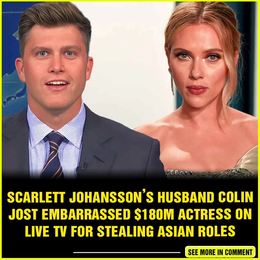 Scarlett Johansson’s Husband Colin Jost Embarrassed $180M Actress on ...