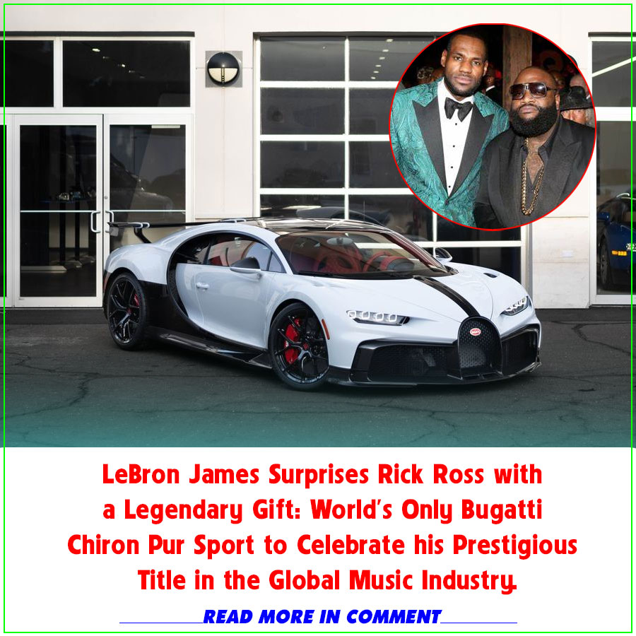 LeBron James Surprises Rick Ross with a Legendary Gift: World’s Only ...