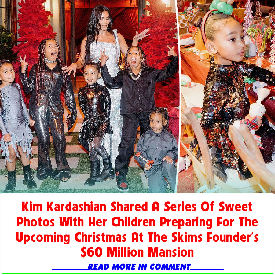 Kim Kardashian Shared A Series Of Sweet Photos With Her Children ...