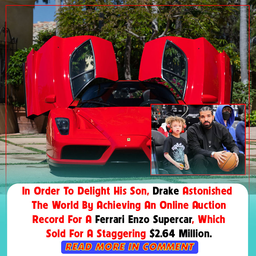 In Order To Delight His Son, Drake Astonished The World By Achieving An ...