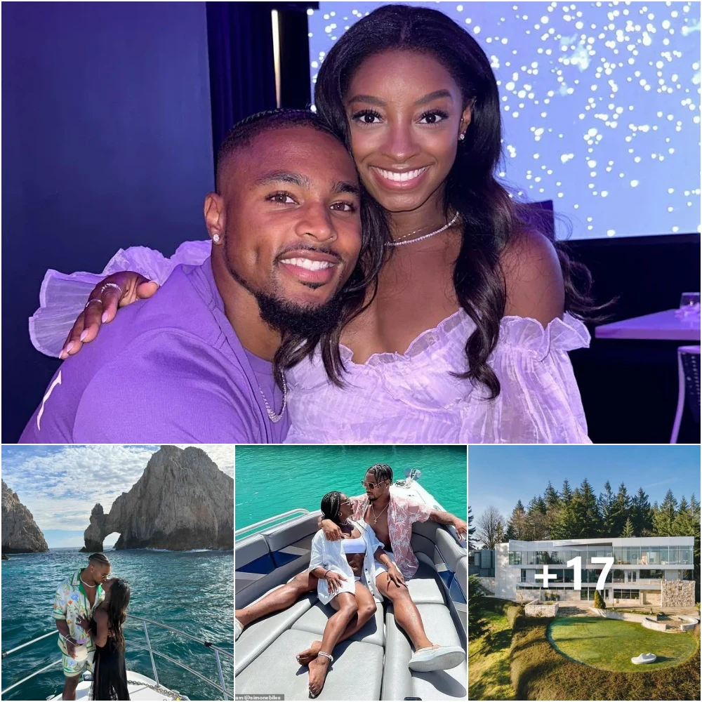 Simone Biles became a millionaire at the age of 16 with a villa and ...