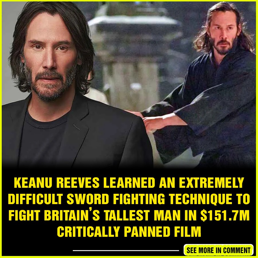 Keanu Reeves Learned An Extremely Difficult Sword Fighting Technique To ...