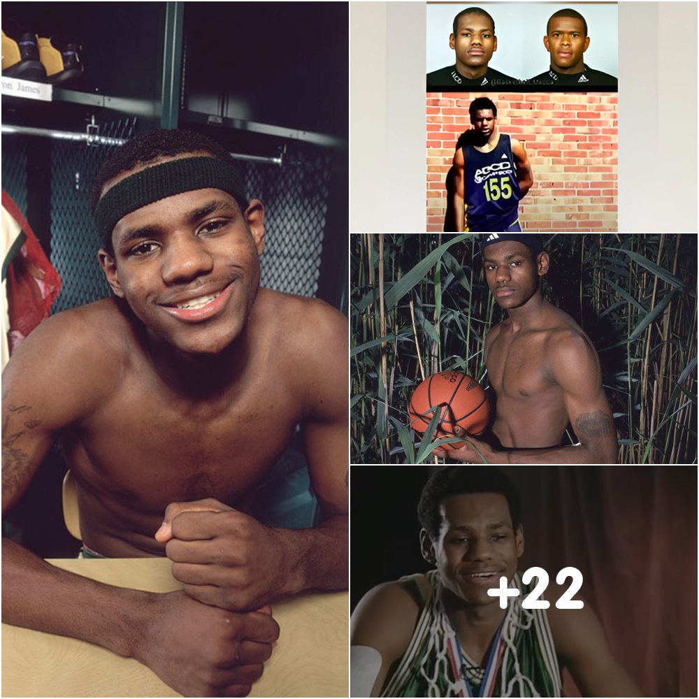The NBA prodigy LeBron James exposes a rare video of himself humiliating his high school idol ...
