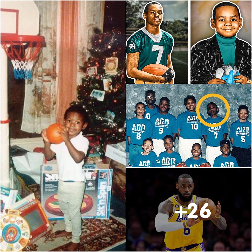 LeBron James’s Unforgettable Journey: From Christmas Day Prodigy to ...