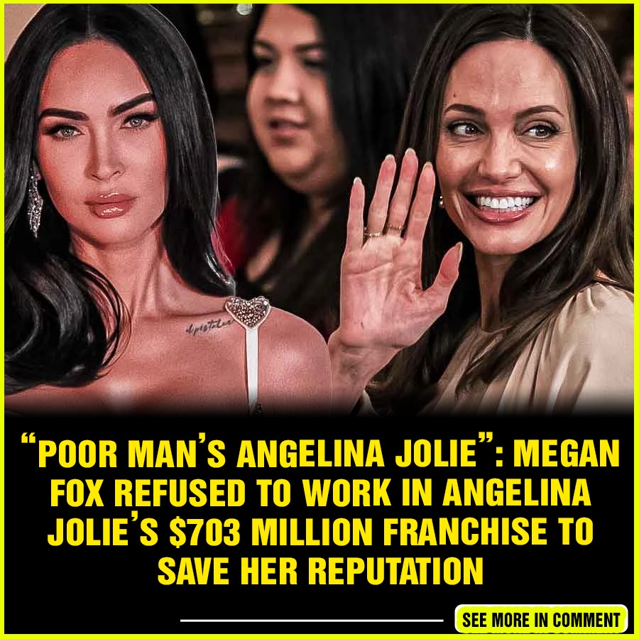 “Poor Man’s Angelina Jolie”: Megan Fox Refused to Work in Angelina ...