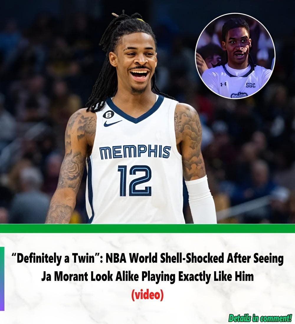 “Definitely a Twin”: NBA World Shell-Shocked After Seeing Ja Morant Lookalike Playing Exactly ...