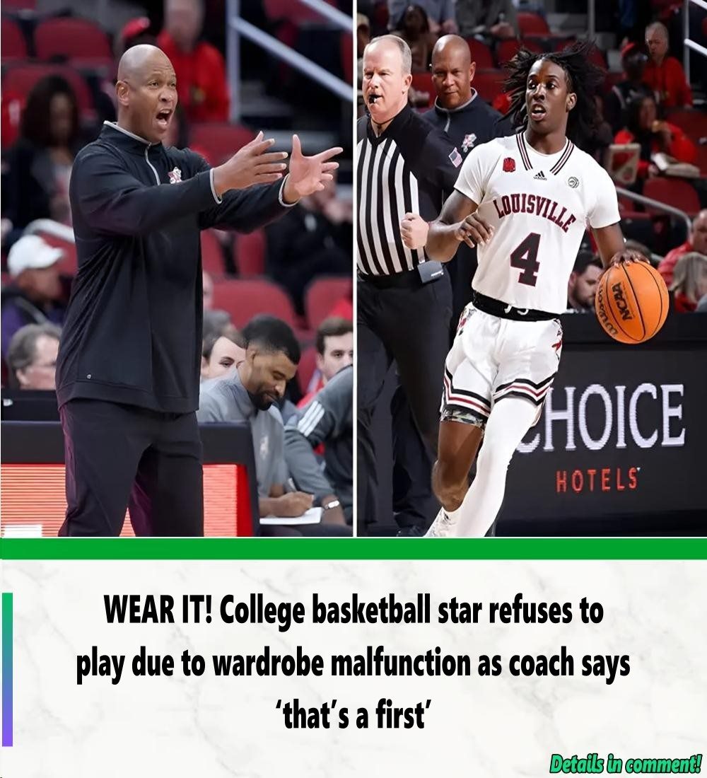 WEAR IT! College basketball star refuses to play due to wardrobe ...