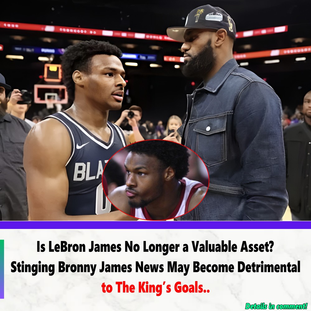Is LeBron James No Longer a Valuable Asset? Stinging Bronny James News ...