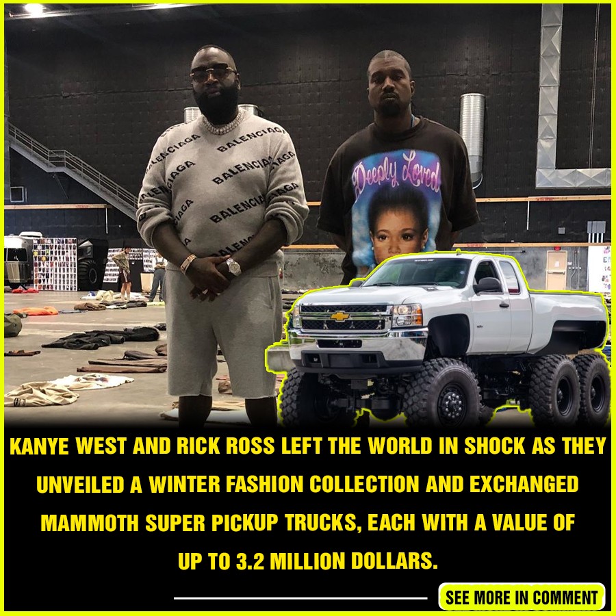 Kanye West And Rick Ross Left The World In Shock As They Unveiled A ...
