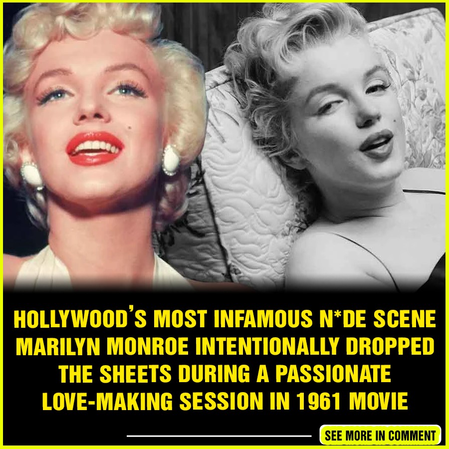 Hollywood’s Most Infamous N*de Scene – Marilyn Monroe Intentionally ...