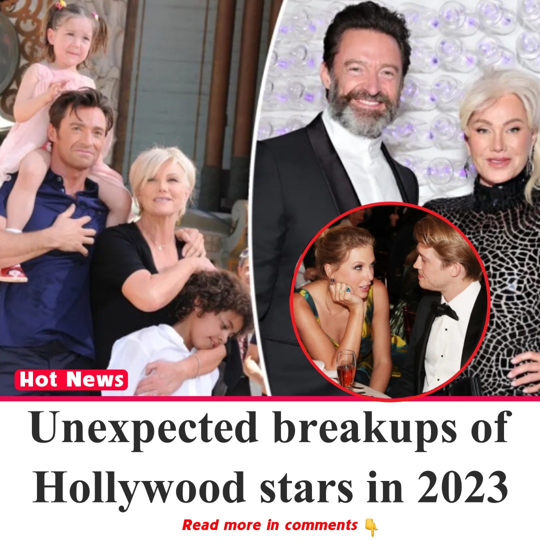 Unexpected breakups of Hollywood stars in 2023 - News