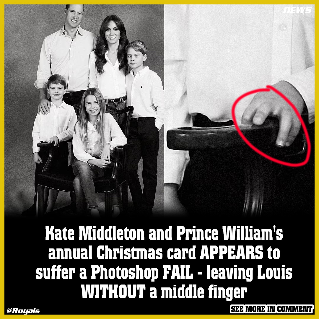 Kate Middleton and Prince William's annual Christmas card APPEARS to ...
