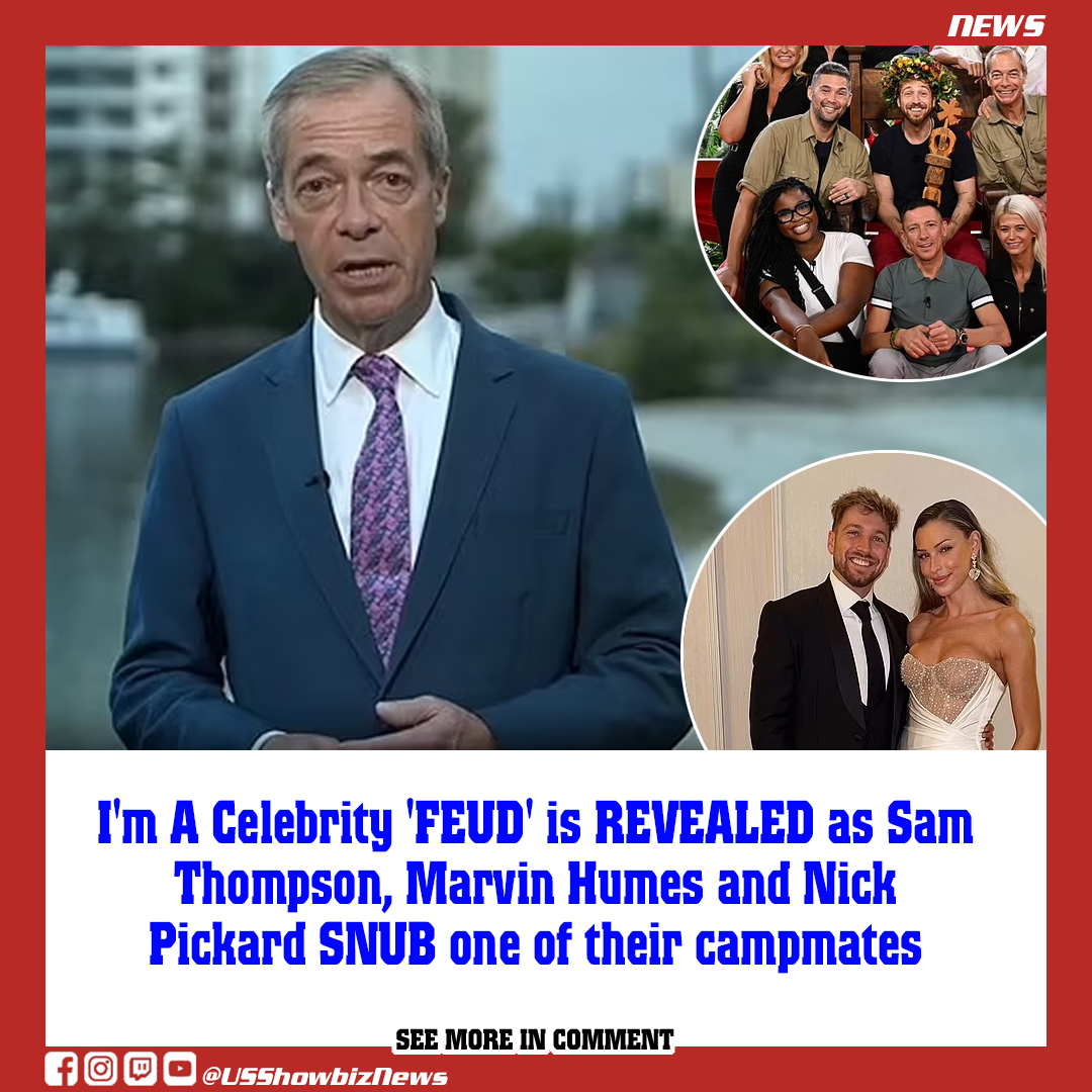 I'm A Celebrity 'FEUD' is REVEALED as Sam Thompson, Marvin Humes and ...