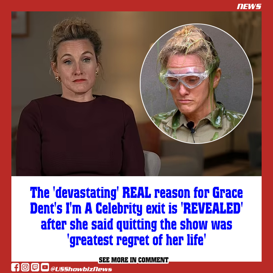 The 'devastating' REAL reason for Grace Dent's I'm A Celebrity exit is 'revealed' after she said ...