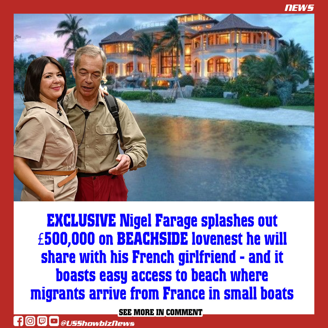 EXCLUSIVE Nigel Farage splashes out £500,000 on BEACHSIDE lovenest he ...