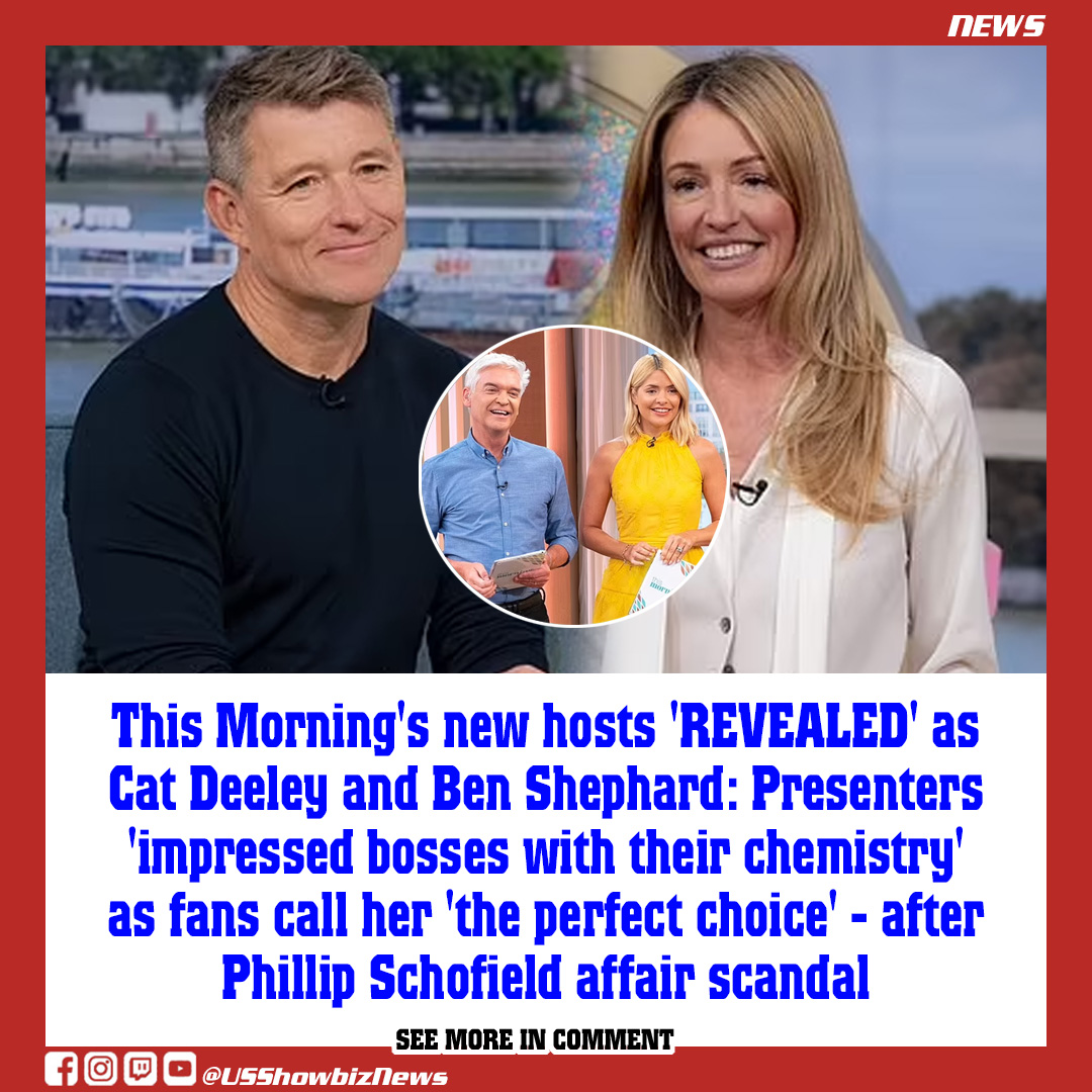 This Morning's new hosts 'REVEALED' as Cat Deeley and Ben Shephard: Presenters 'impressed bosses ...