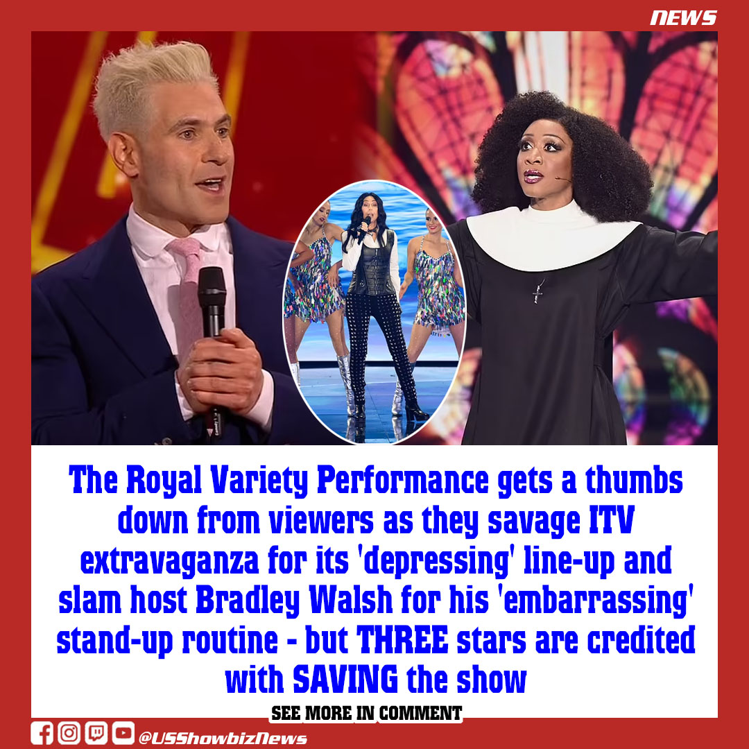The Royal Variety Performance gets a thumbs down from viewers as they ...