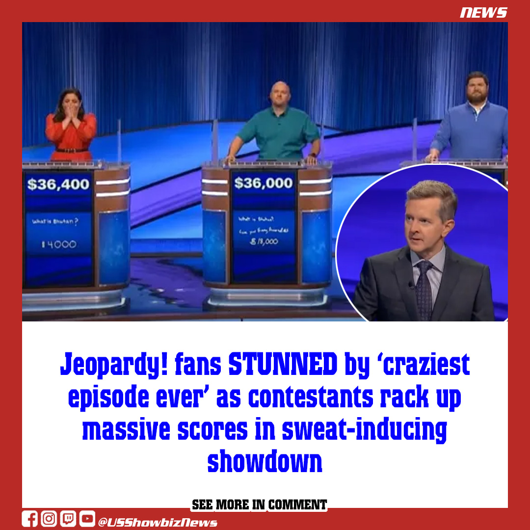 Jeopardy! fans stunned by ‘craziest episode ever’ as contestants rack ...