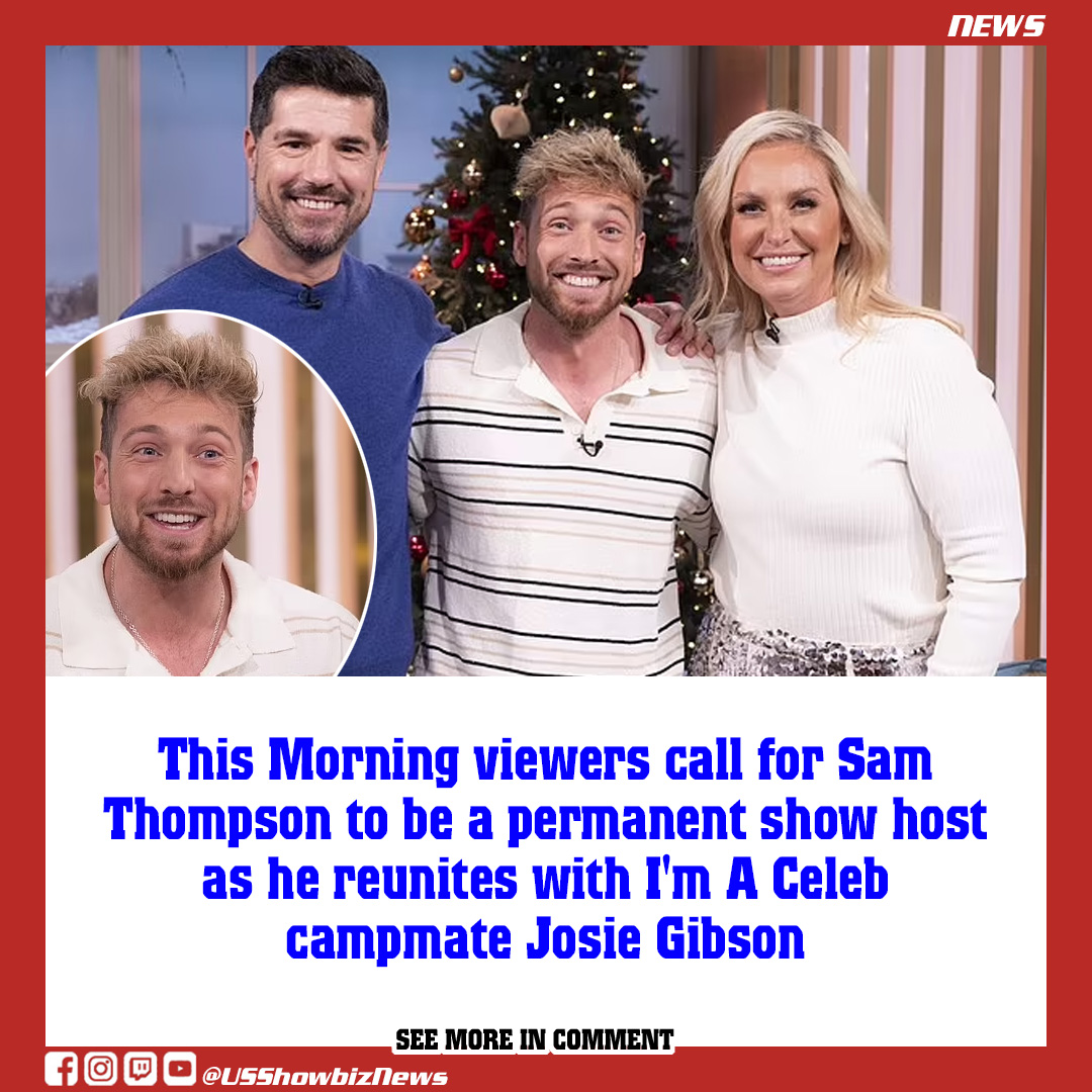 This Morning viewers call for Sam Thompson to be a permanent show host ...