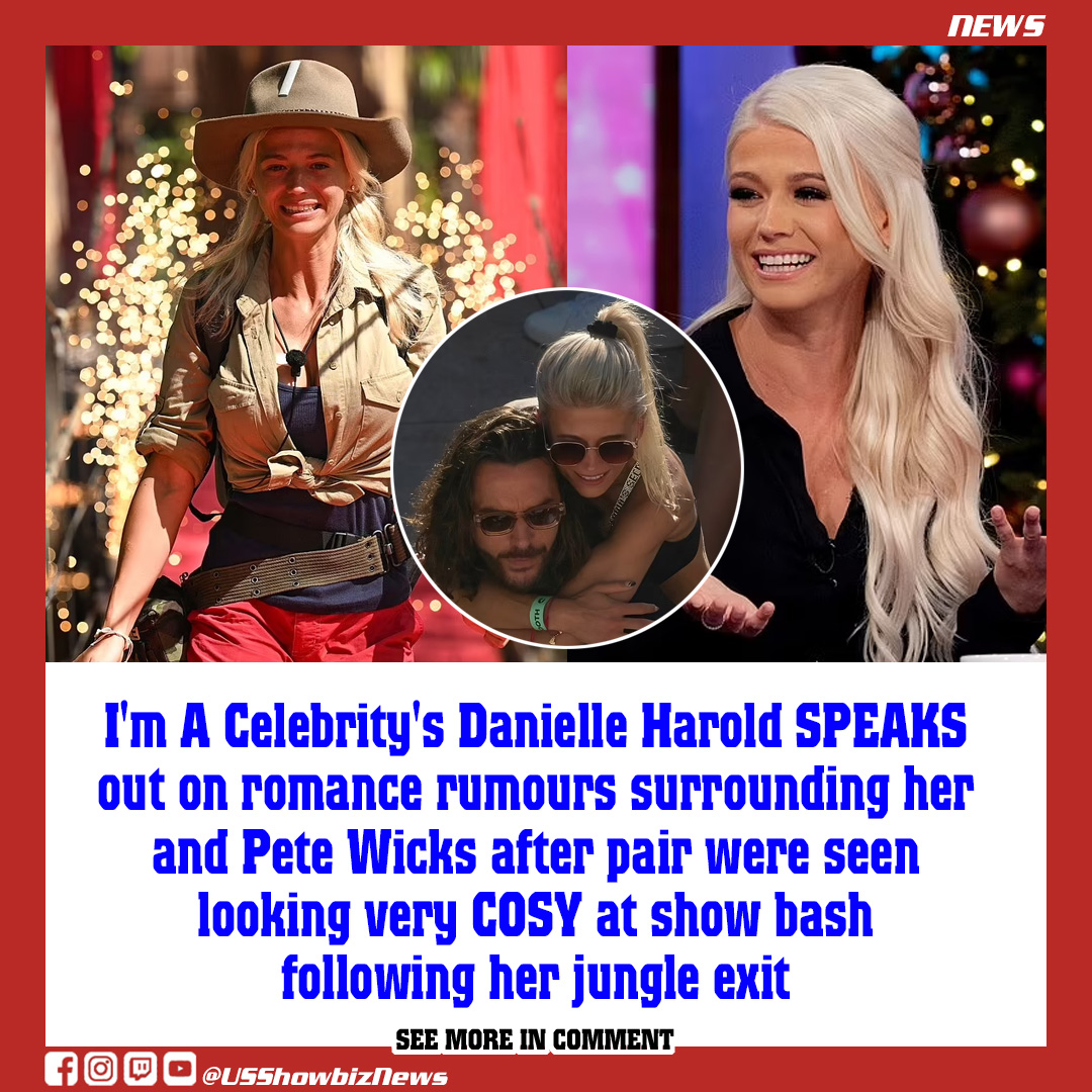 I'm A Celebrity's Danielle Harold SPEAKS out on romance rumours ...