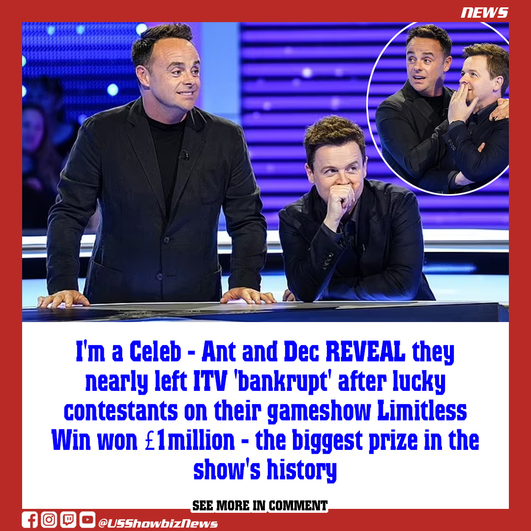 I'm a Celeb - Ant and Dec REVEAL they nearly left ITV 'bankrupt' after ...