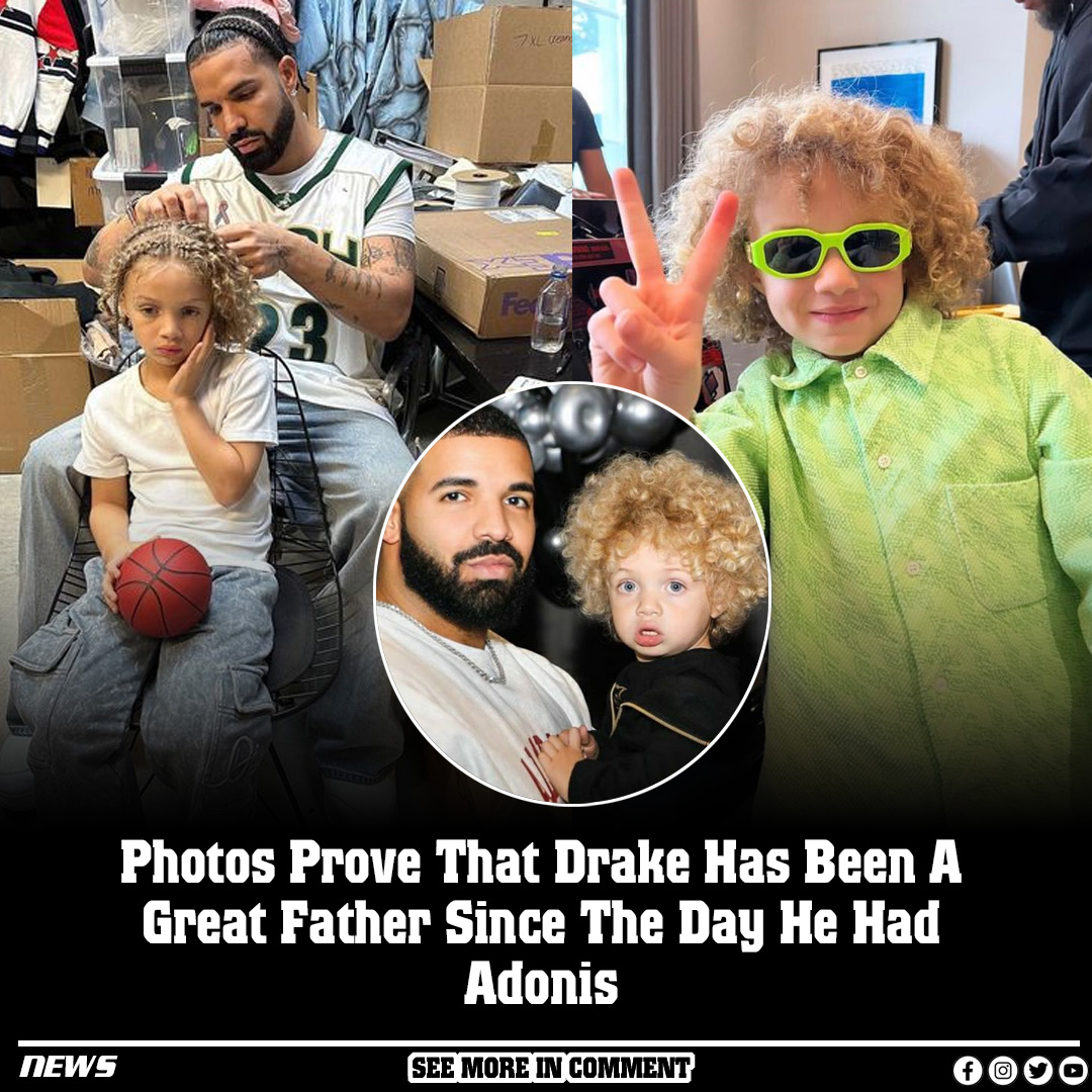 Photos Prove That Drake Has Been A Great Father Since The Day He Had ...