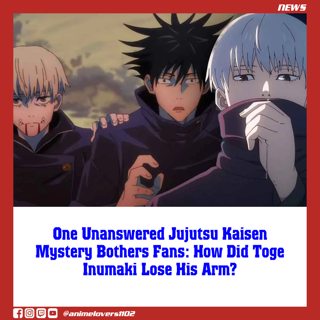 One Unanswered Jujutsu Kaisen Mystery Bothers Fans: How Did Toge Inumaki Lose His Arm? - News