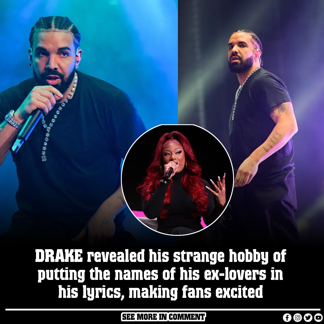 DRAKE Revealed his Strange Hobby of Putting the Names of his ex-lovers ...