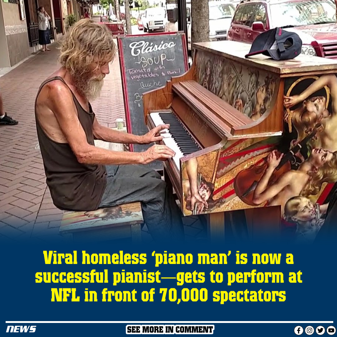 Viral homeless ‘piano man’ is now a successful pianist—gets to perform ...