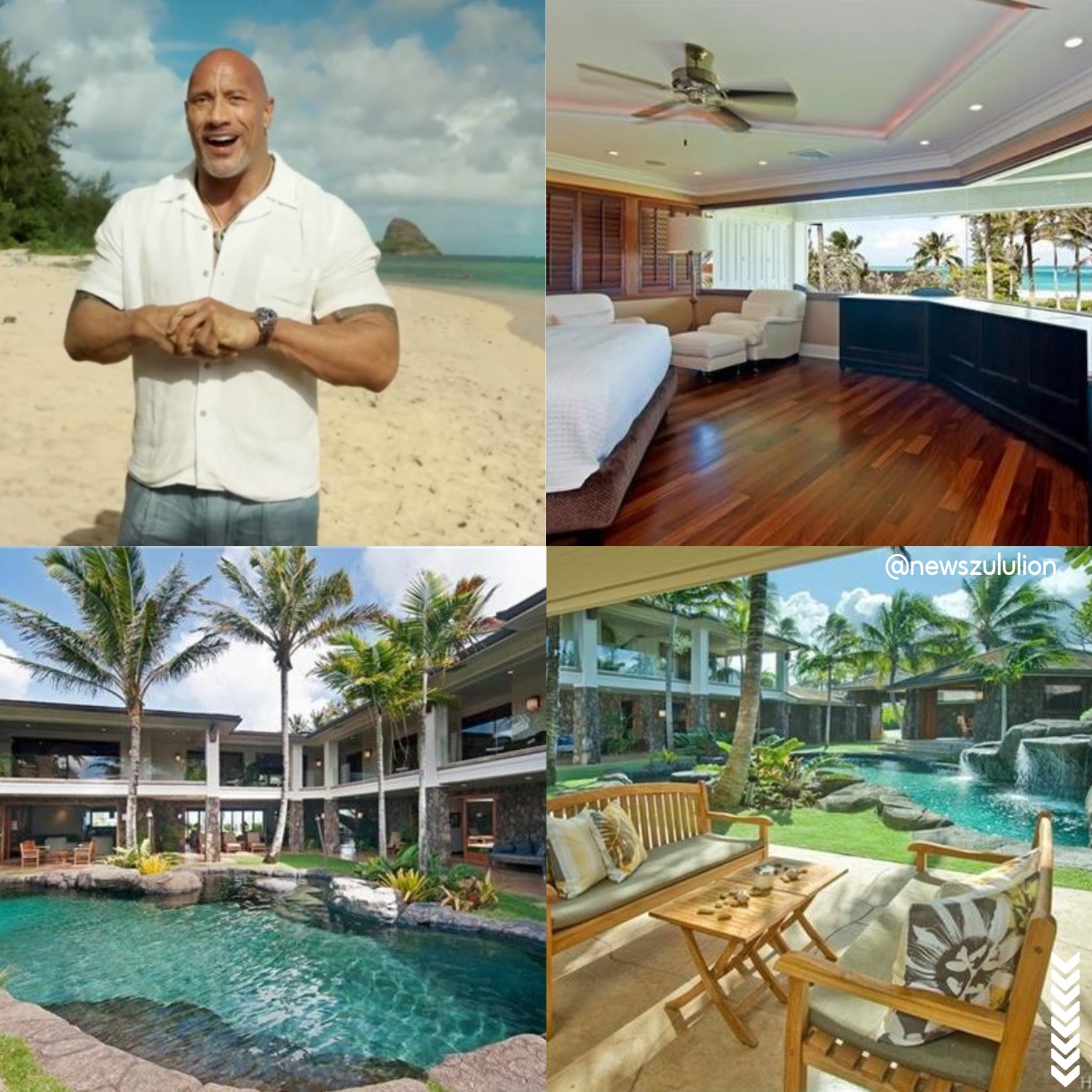 Overwhelmed by the resort paradise of DWAYNE ‘THE ROCK’ JOHNSON in ...