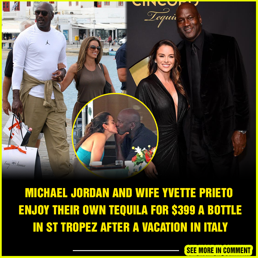 Michael Jordan And Wife Yvette Prieto Enjoy Their Own Tequila For $399 ...