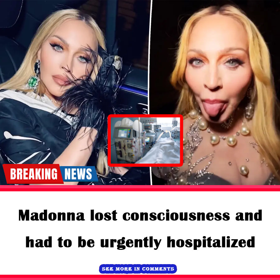 Madonna lost consciousness and had to be urgently hospitalized - News