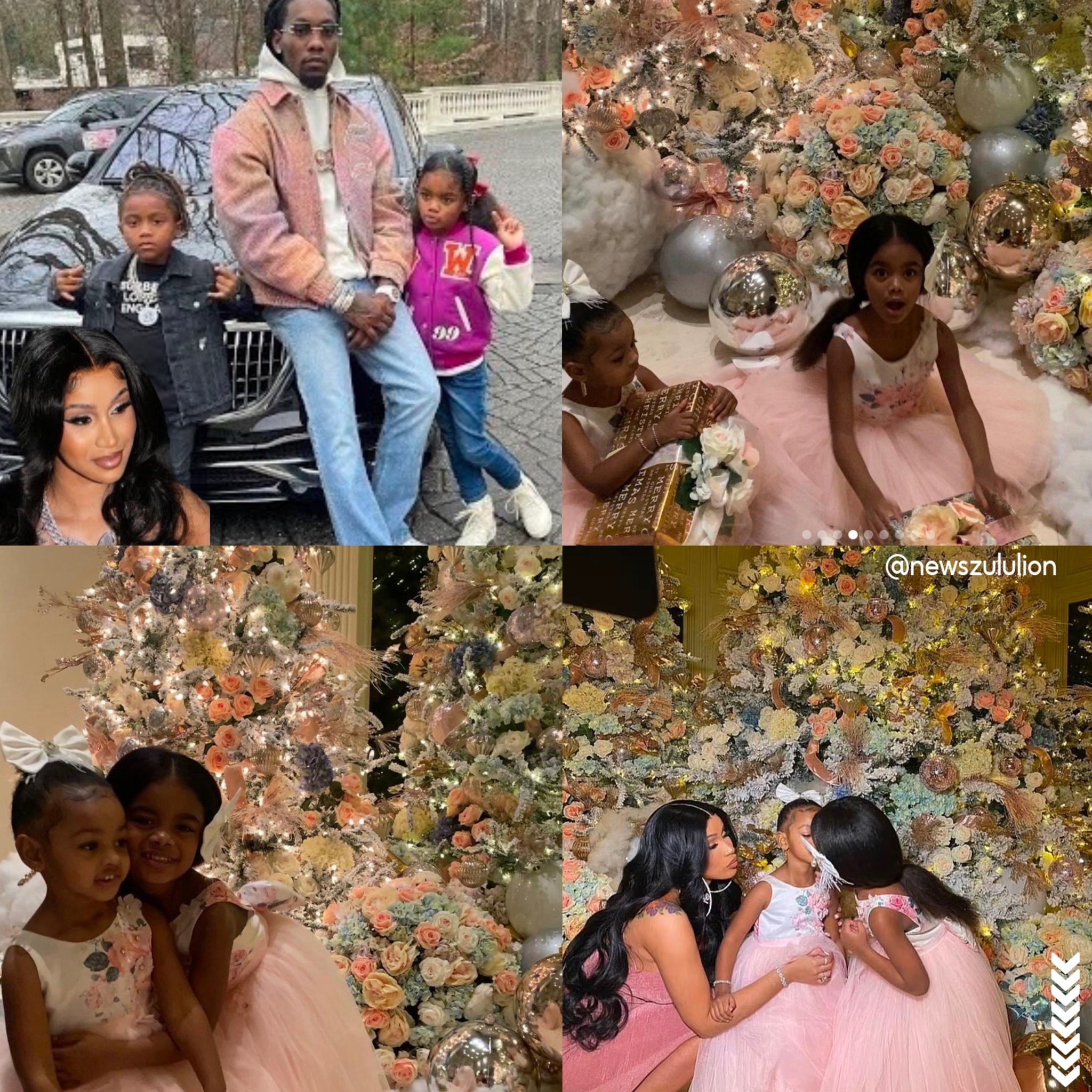 Cardi B Shows She Is Proud To Be The Step Mom To Offset’s Kids (video ...