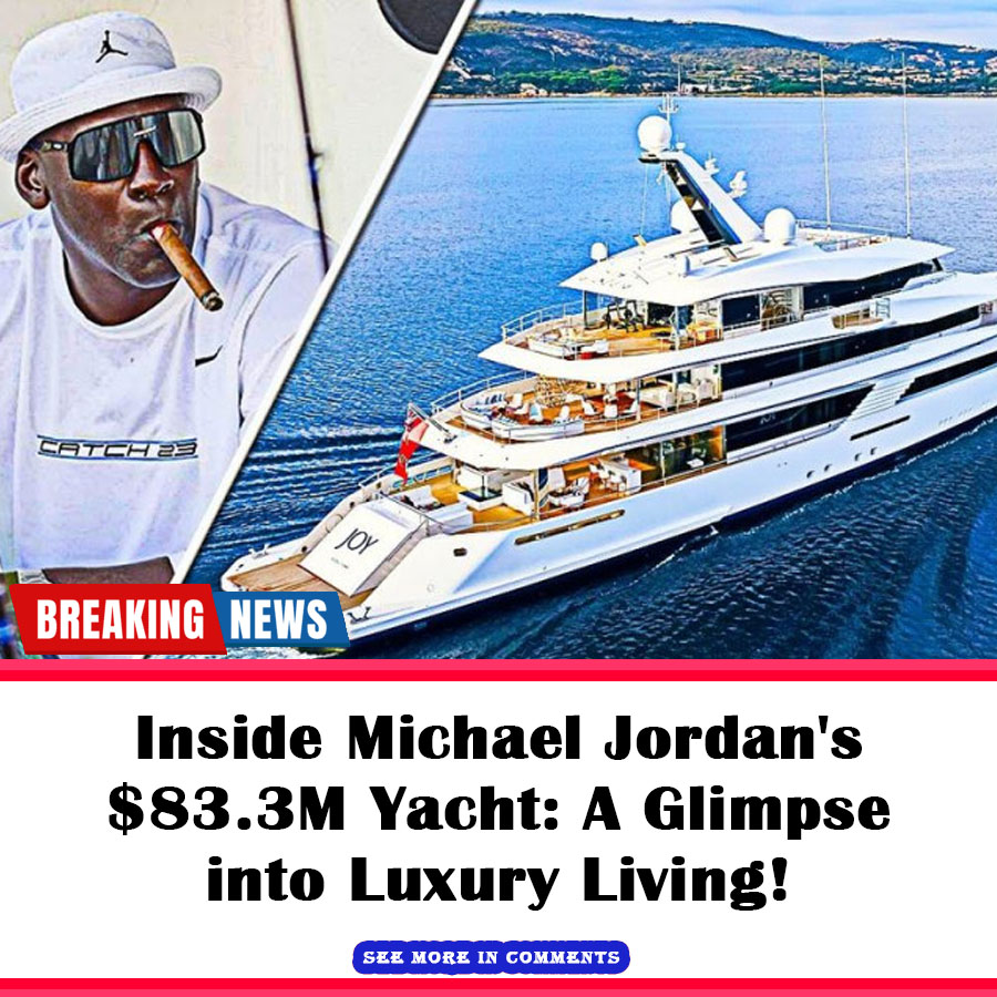 Inside Michael Jordan's $83.3M Yacht: A Glimpse into Luxury Living!NH ...