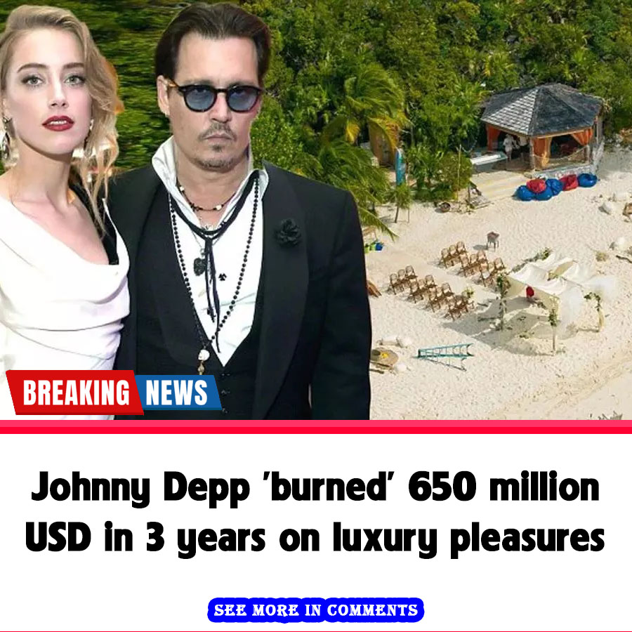 Johnny Depp ‘burned’ 650 million USD in 3 years on luxury pleasures - News